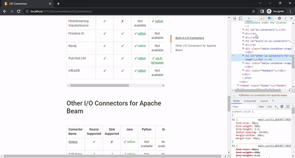 [Website] add I/O Connectors link to dropdown list, update I/O Connectors by bullet03 · Pull ...