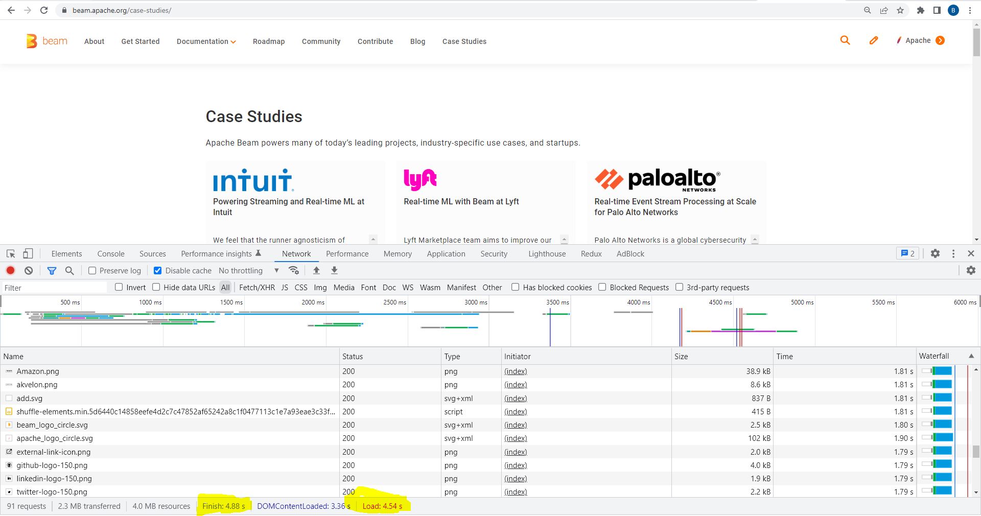 [Website] add lazy loading attr to images by bullet03 · Pull Request #24251 · apache/beam · GitHub