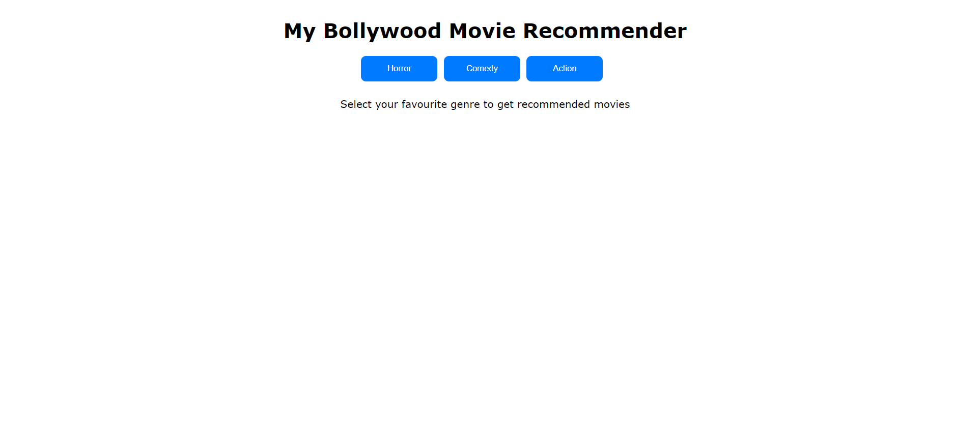 bollywood-movie-recommender - Codesandbox