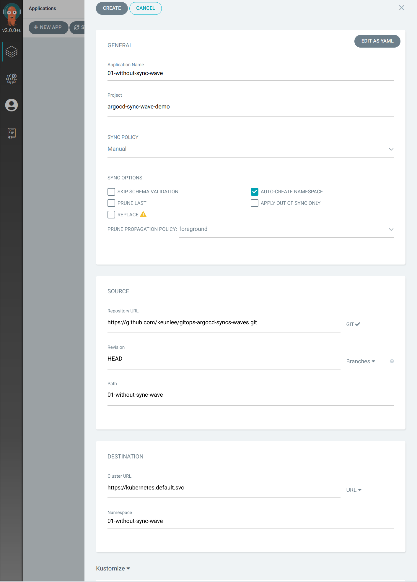 Github Keunlee Gitops Argocd Syncs Waves