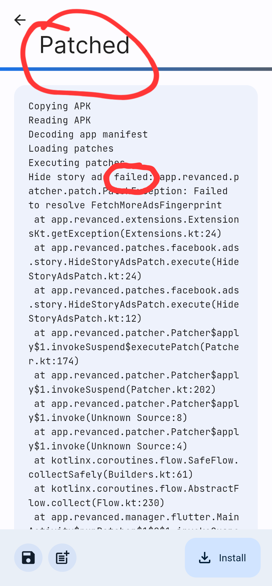 Facebook Patch - Failing · Issue #3290 · ReVanced/revanced-patches · GitHub