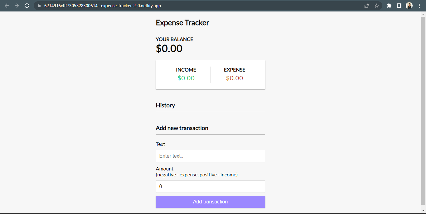 GitHub - Deepak-1373/Expense-Tracker: This is a modern expense tracker web application.