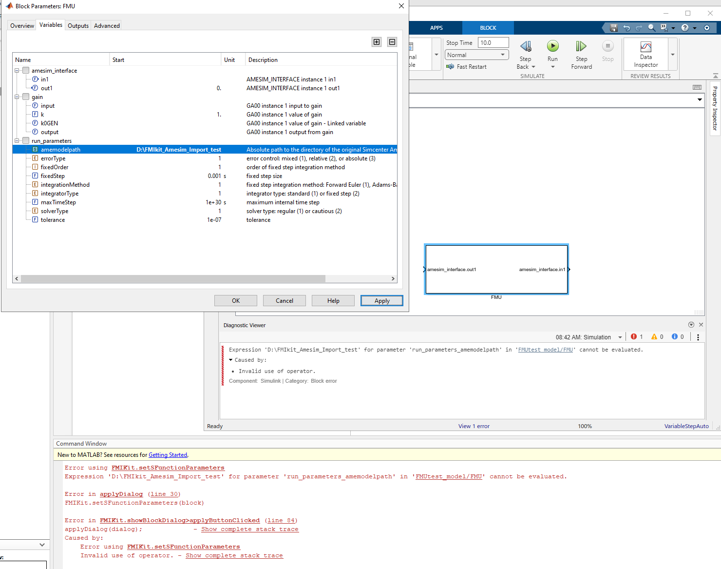 Tool coupling tools · Issue #373 · CATIA-Systems/FMIKit-Simulink · GitHub