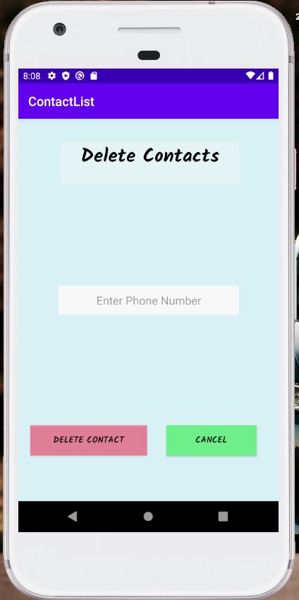 GitHub - imtiazrayman/ContactList: Contact List App for Android, this is an app which stores ...