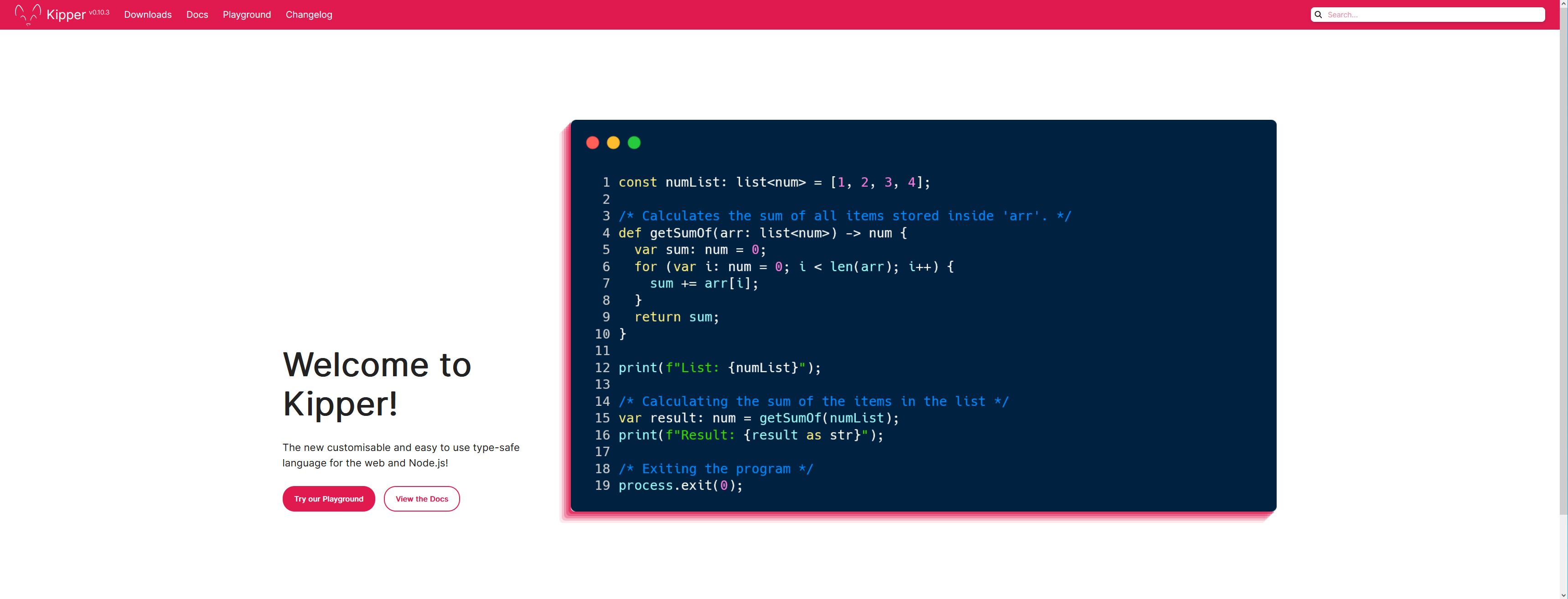 [Docs] Improve docs design for very large screens · Issue #497 · Kipper-Lang/Kipper · GitHub