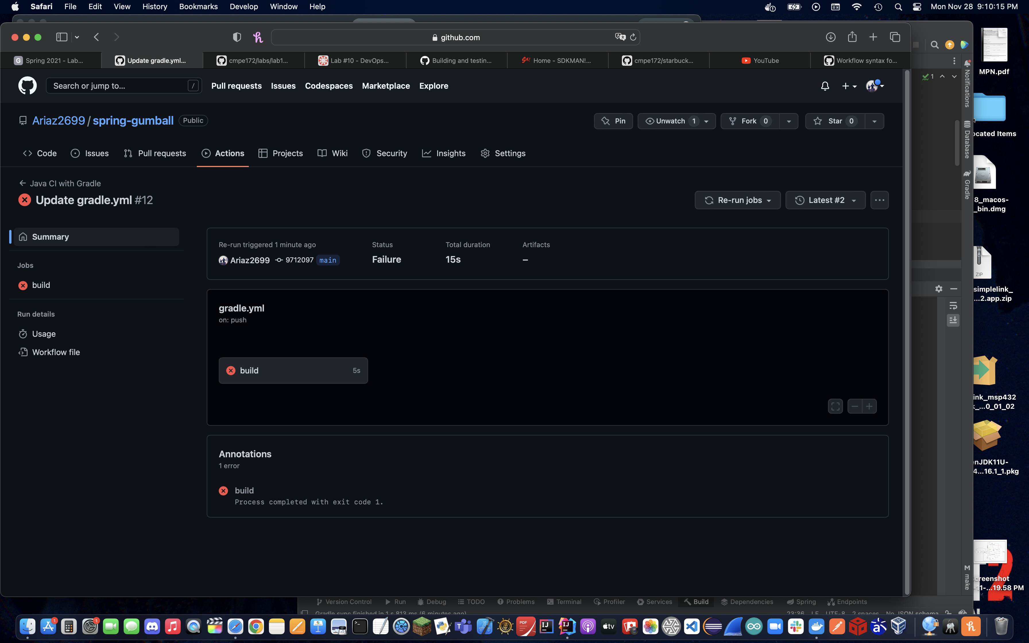GitHub - Ariaz-Madani/spring-gumball: cmpe172 lab10