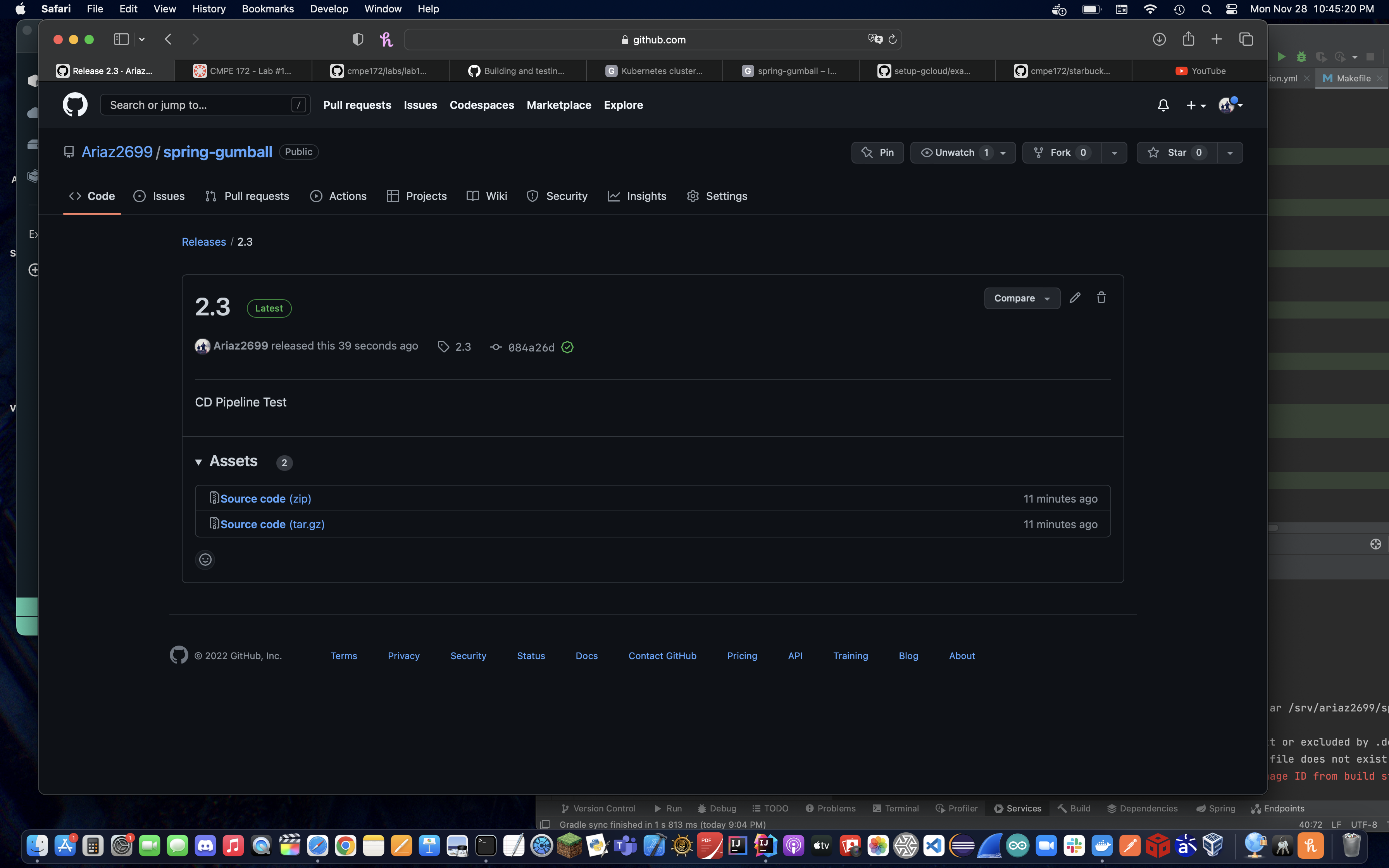 GitHub - Ariaz-Madani/spring-gumball: cmpe172 lab10