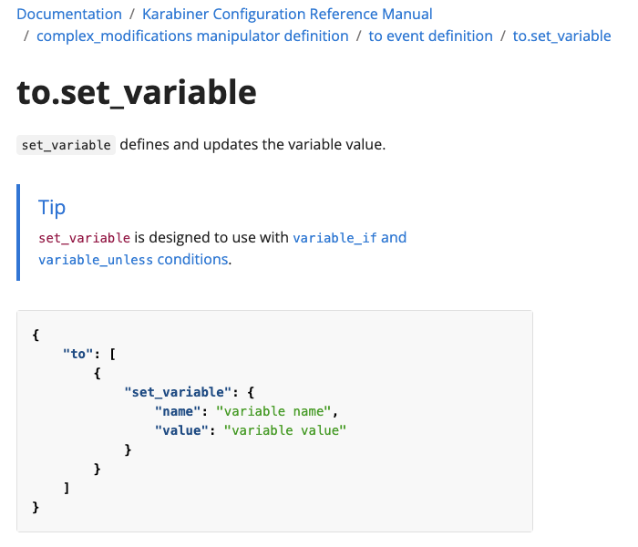 set variable value to text string? · Issue #3089 · pqrs-org/Karabiner ...