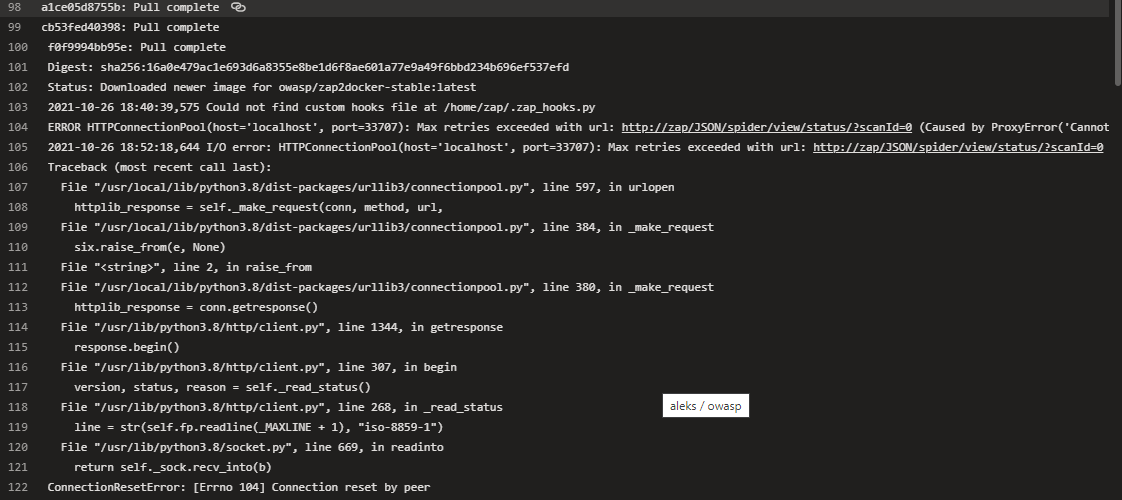 ZAP doesn't generate report · Issue #6891 · zaproxy/zaproxy · GitHub