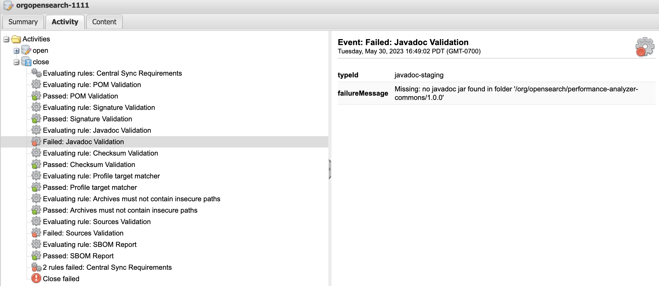 Release Performance Analyzer Commons · Issue 3547 · Opensearch