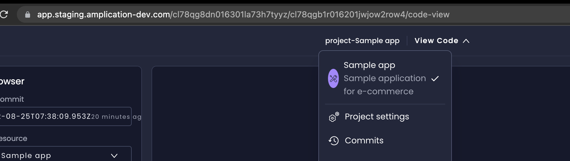 🐛 Bug Report: Header menu wrong indication · Issue #3587 · amplication/amplication · GitHub