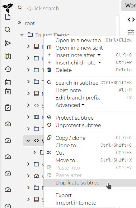 (Feature request) Explode a note · Issue #2485 · TriliumNext/trilium · GitHub
