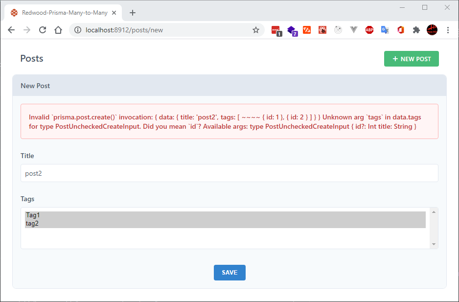 Prisma implicit many-to-many relationship connect to existing record