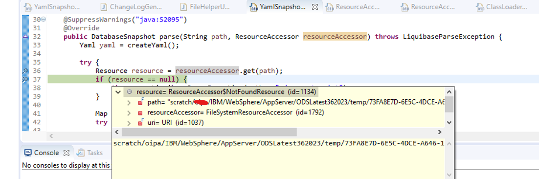 liquibase.exception.UnexpectedLiquibaseException: Resource does not exist · Issue #4029 ...