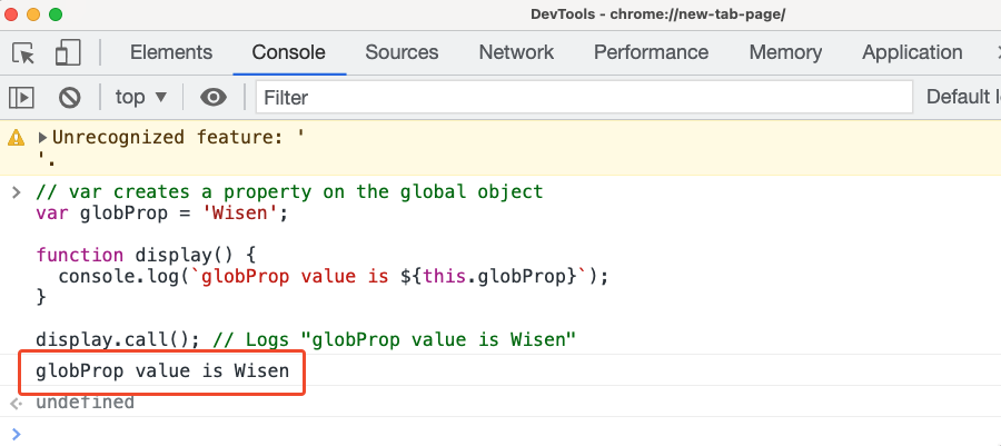call() example doesn't work in Node · Issue #22325 · mdn/content · GitHub
