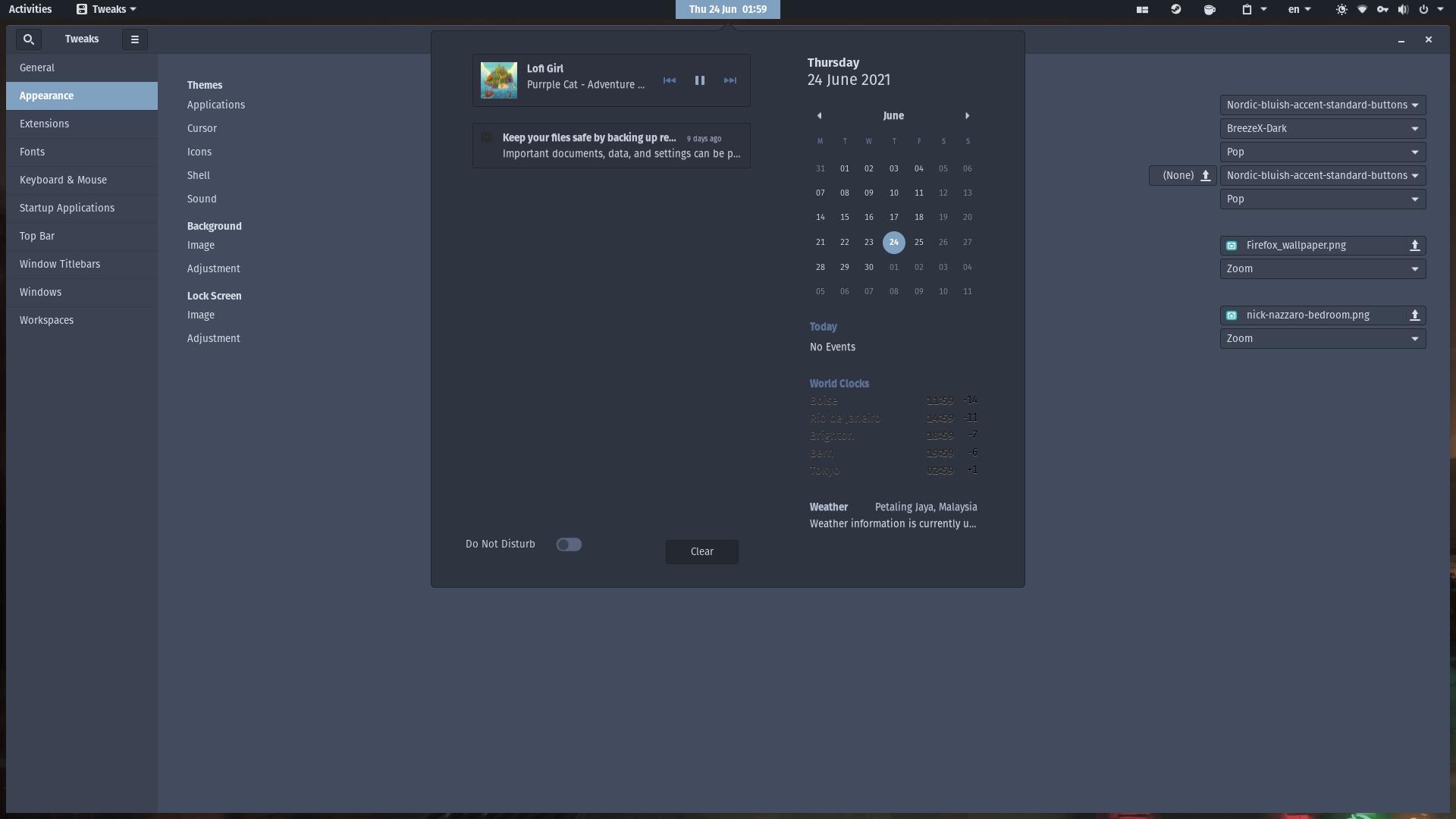 World clock · Issue #100 · EliverLara/Nordic · GitHub