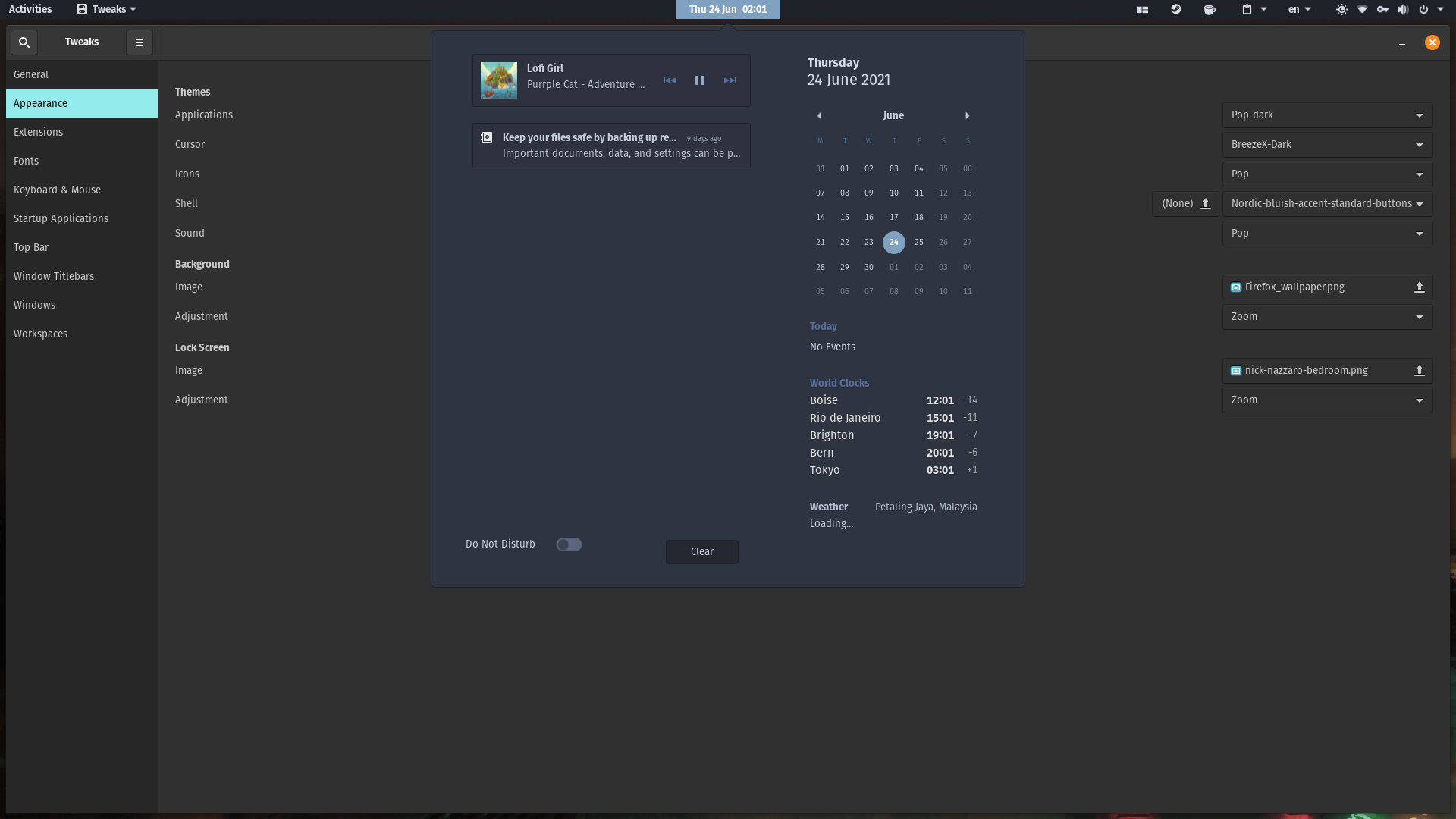 World clock · Issue #100 · EliverLara/Nordic · GitHub