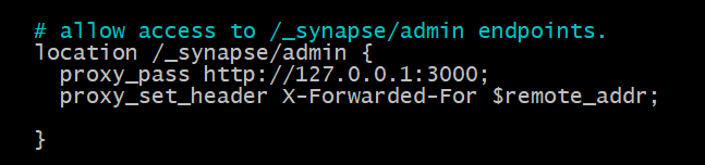 Able to login Synapse-admin but failed to fetch data. · Issue #157 · Awesome-Technologies ...