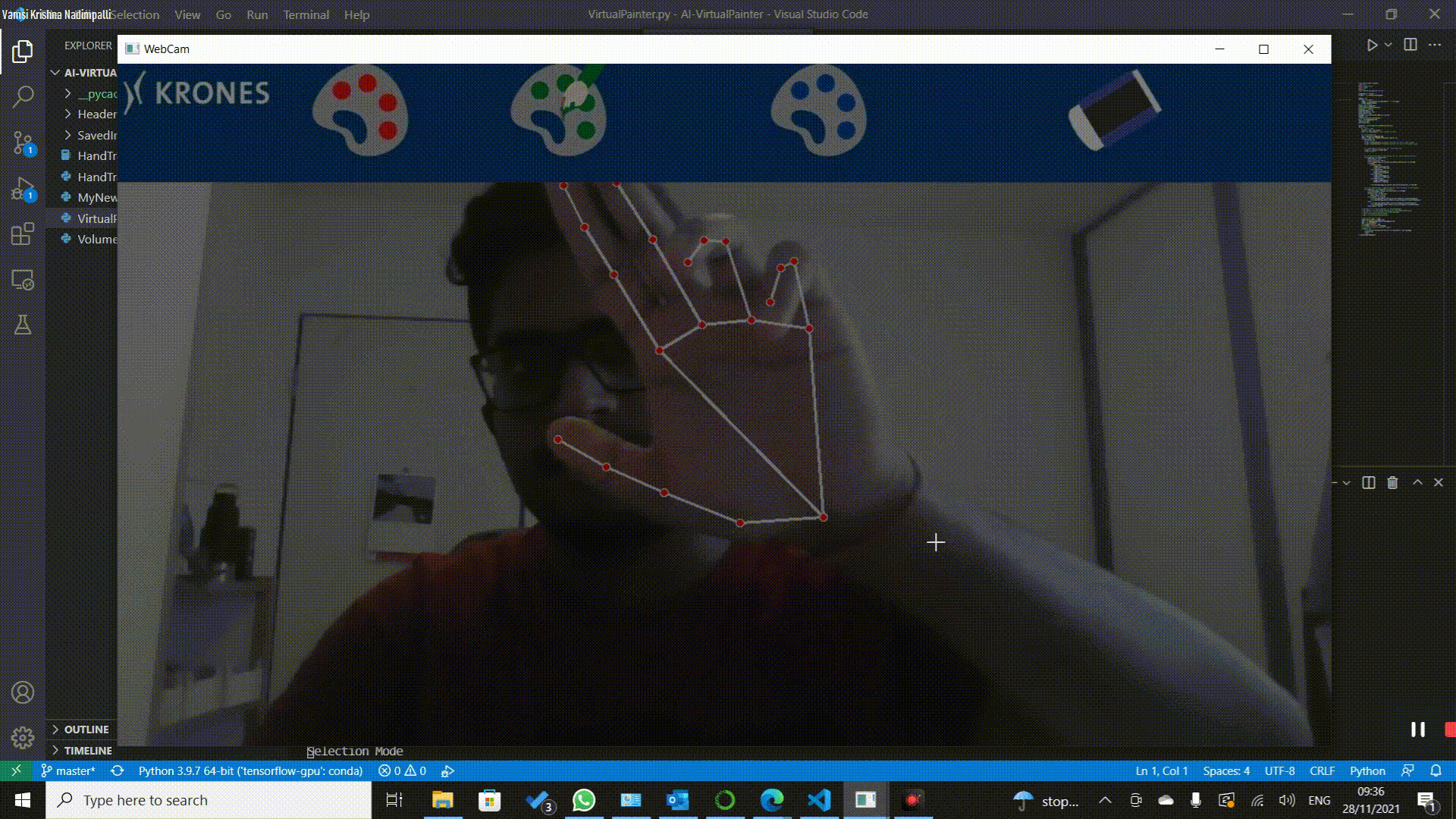 GitHub - nvk0015/AI-VirtualPainter