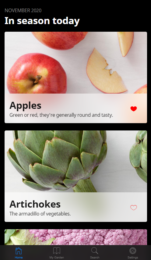 [Veggie Seasons] We should add a save button on VeggieCard to directly save Veggies to Garden ...