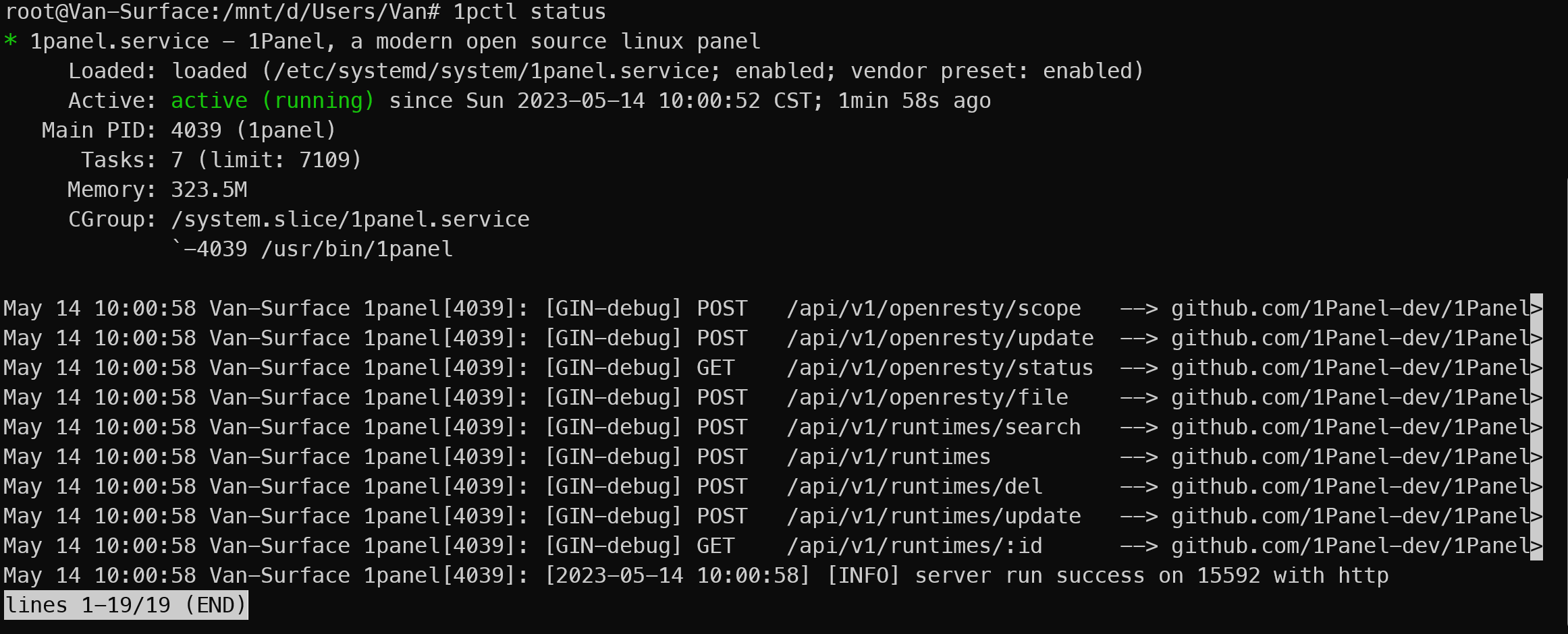 [BUG]无法正确的检测docker运行状态 · Issue #1029 · 1Panel-dev/1Panel · GitHub