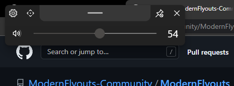 Bug: Volume Slider doesn't move · Issue #901 · ModernFlyouts-Community ...