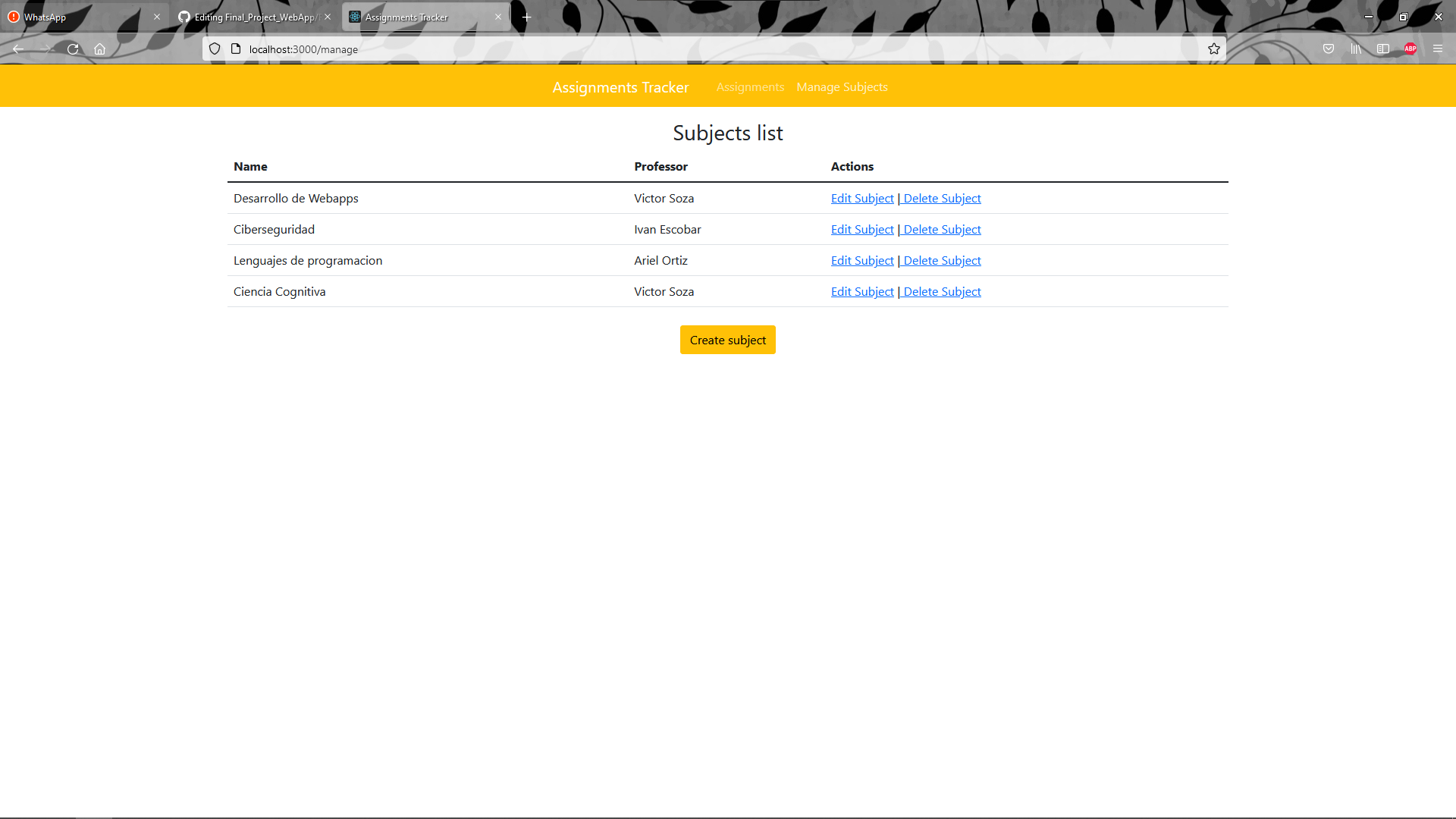 GitHub - FA0AE/Final_Project_WebApp: About This project was made to ...
