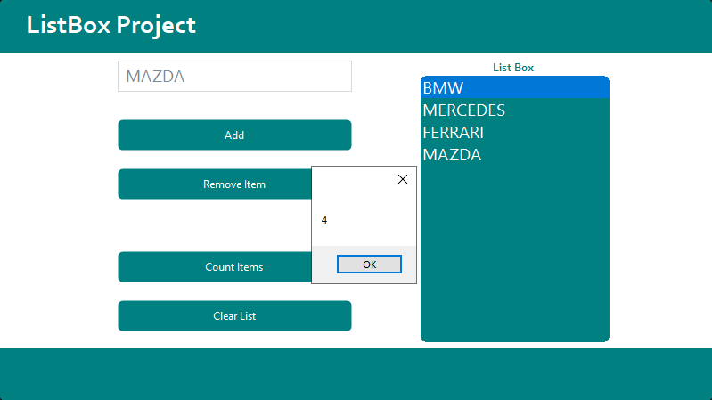 GitHub - jgaspar10/ListBox-C-: The ListBox control provides a user ...