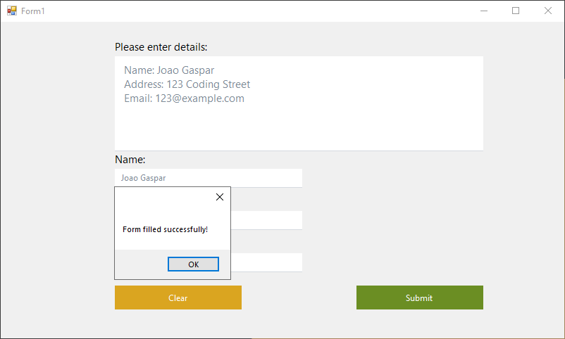 GitHub - jgaspar10/FormFillerApp