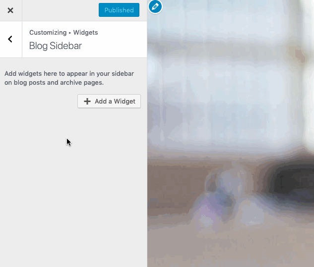 Widgets: In Customizer the widget-blocks interface are also missing the block appender button ...