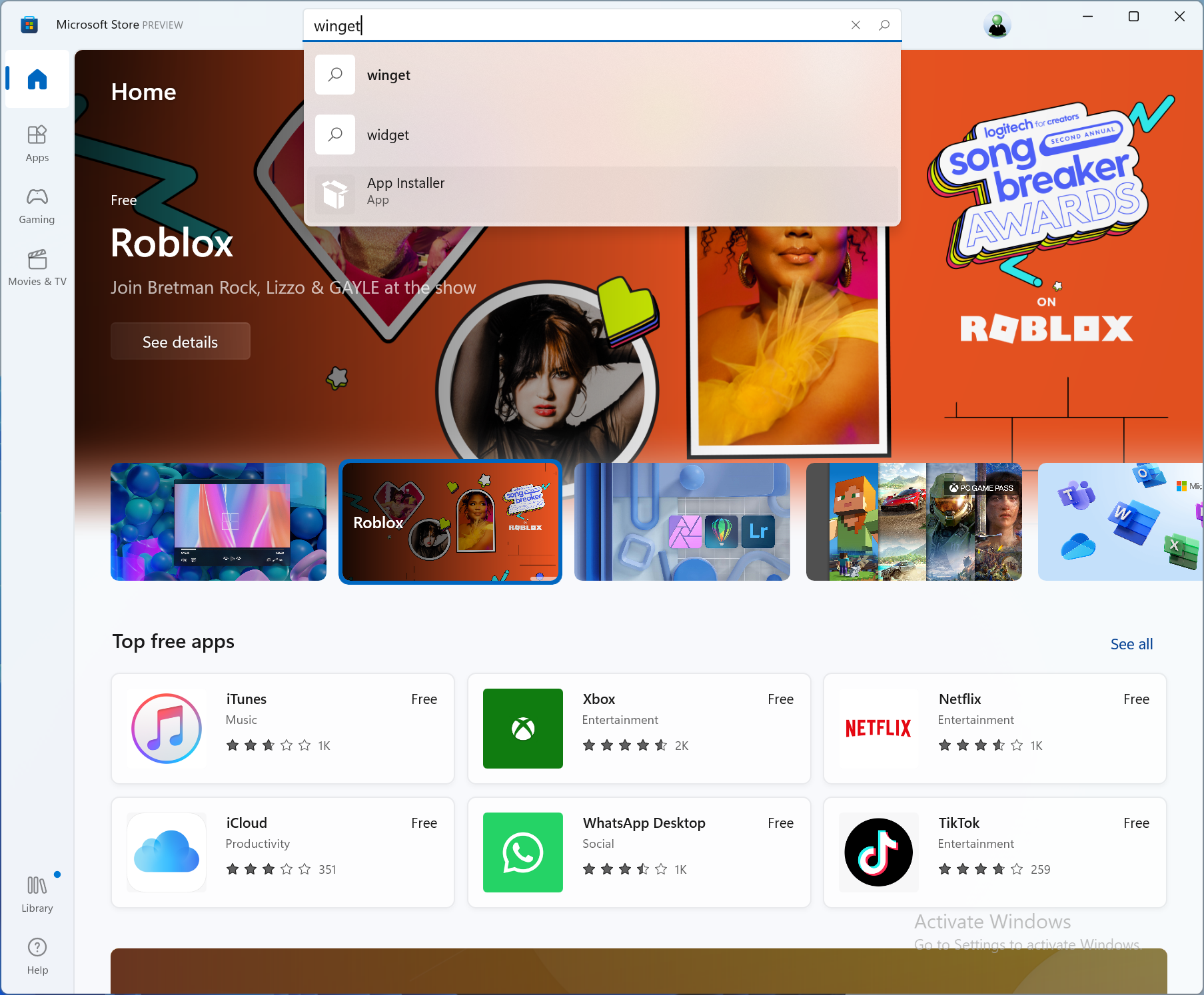 Cant install from MS Store · Issue #2122 · microsoft/winget-cli · GitHub