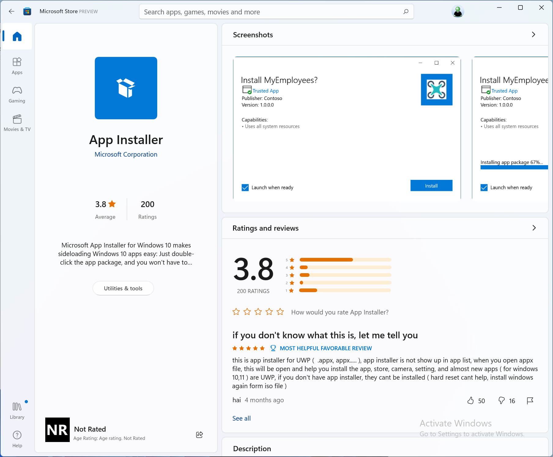 Cant install from MS Store · Issue #2122 · microsoft/winget-cli · GitHub