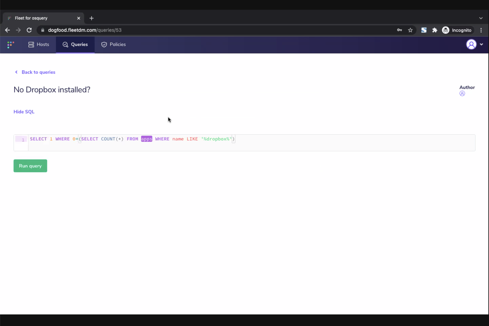As Observer Query Detail Page Doesnt Match Figma · Issue 4095 · Fleetdmfleet · Github 