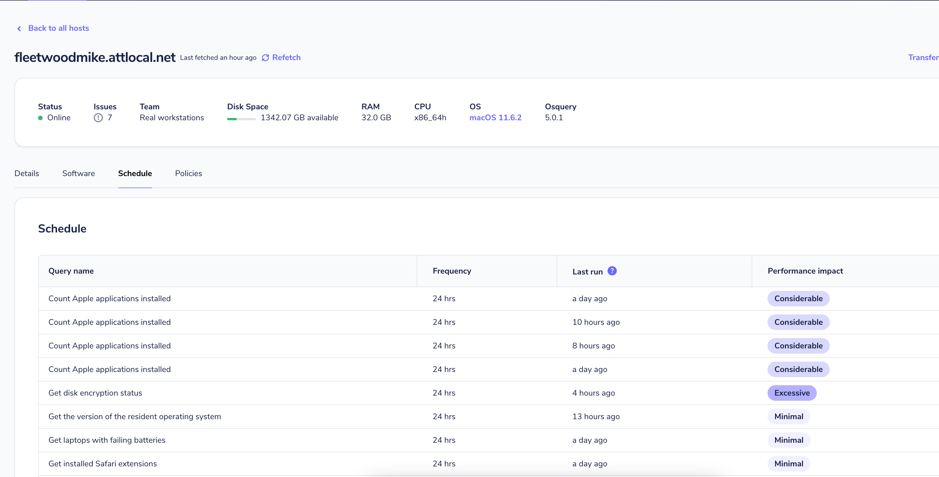 Why do duplicate queries appear on the host details page? · Issue #4357 · fleetdm/fleet · GitHub