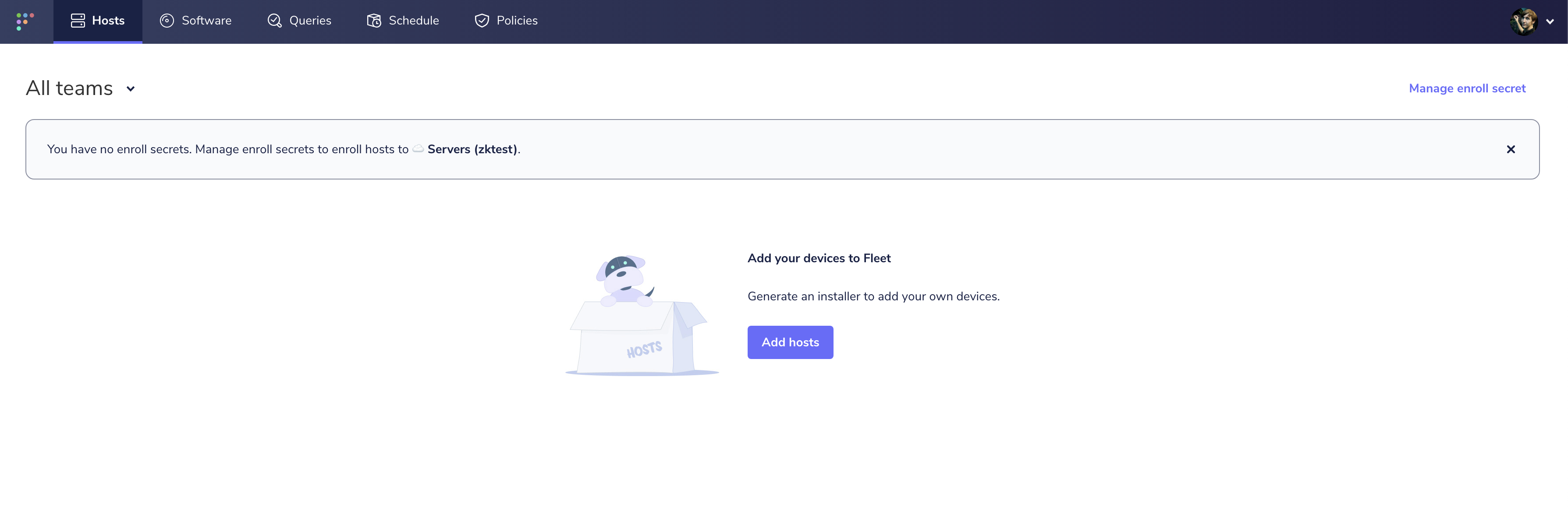 Selecting a team, then deleting it, breaks the UI · Issue #8383 · fleetdm/fleet · GitHub