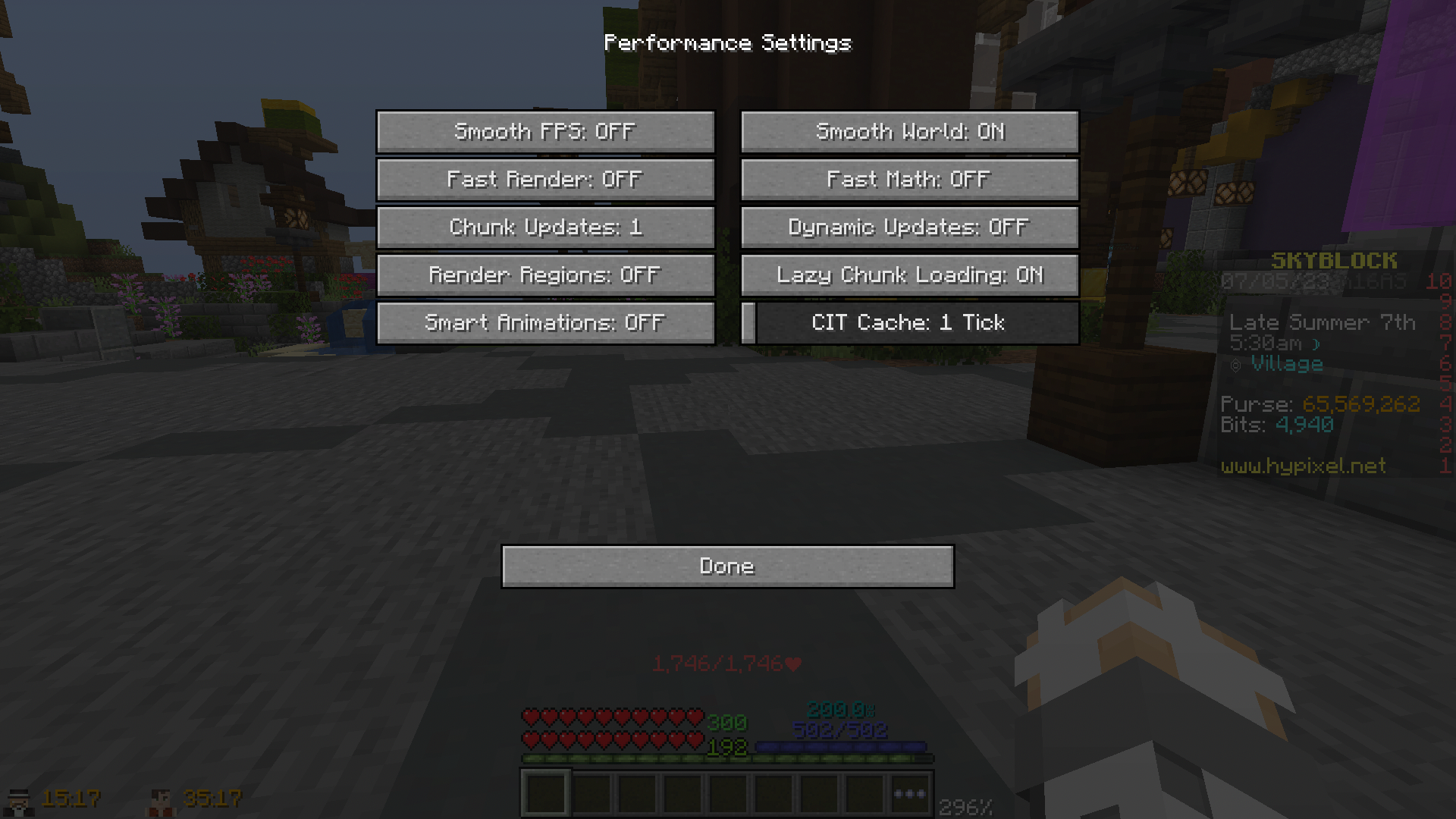 [CIT] Add a setting to adjust Cache Rate · Issue #7466 · sp614x/optifine · GitHub