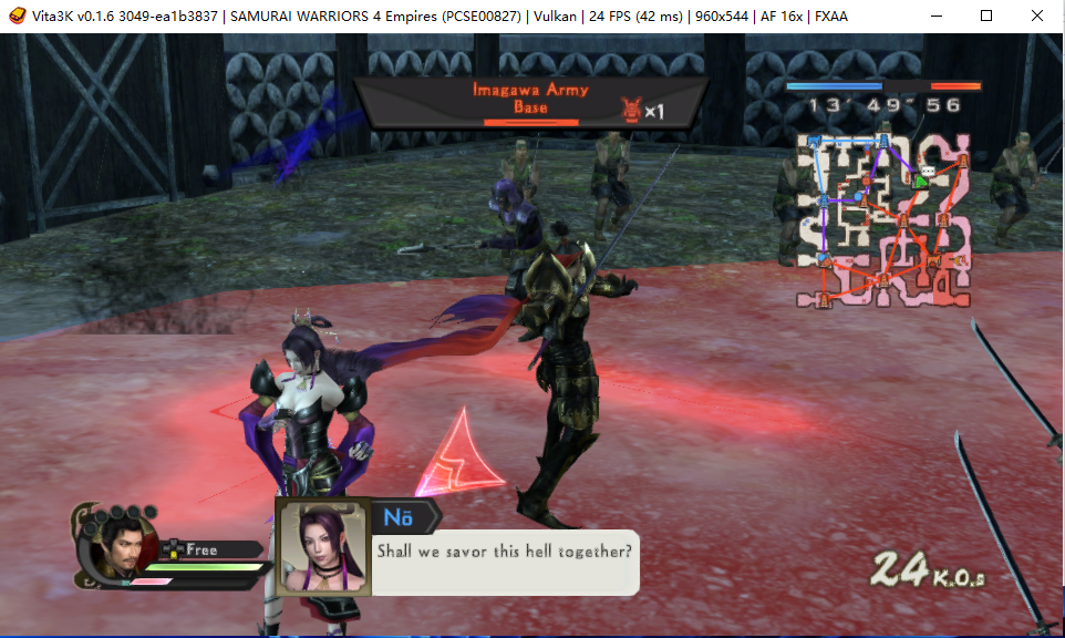 SAMURAI WARRIORS 4 Empires [PCSE00827] · Issue #1354 · Vita3K/compatibility · GitHub