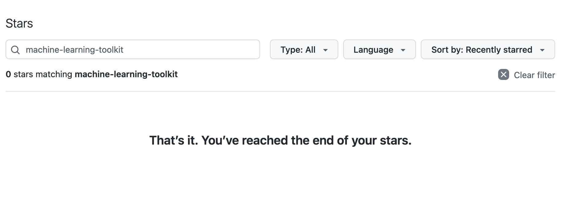 Starred repos don't show in Stars page. · community · Discussion #39727 · GitHub