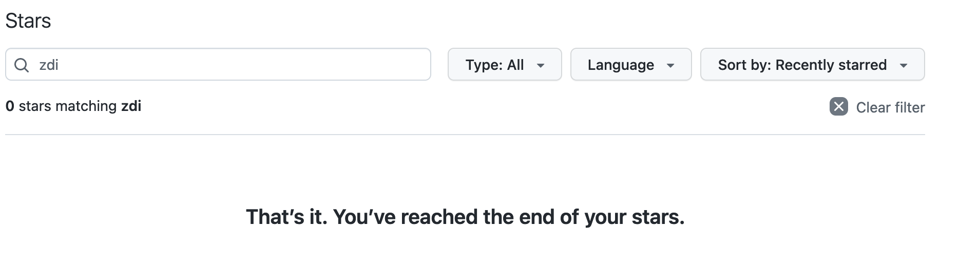 Starred repos don't show in Stars page. · community · Discussion #39727 · GitHub