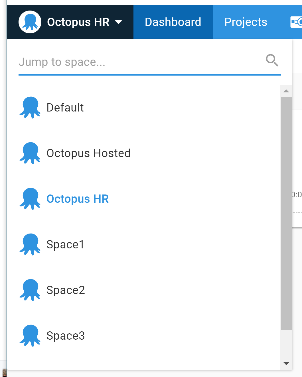 Add style to current space in the SpaceSwitcher · Issue #5368 · OctopusDeploy/Issues · GitHub