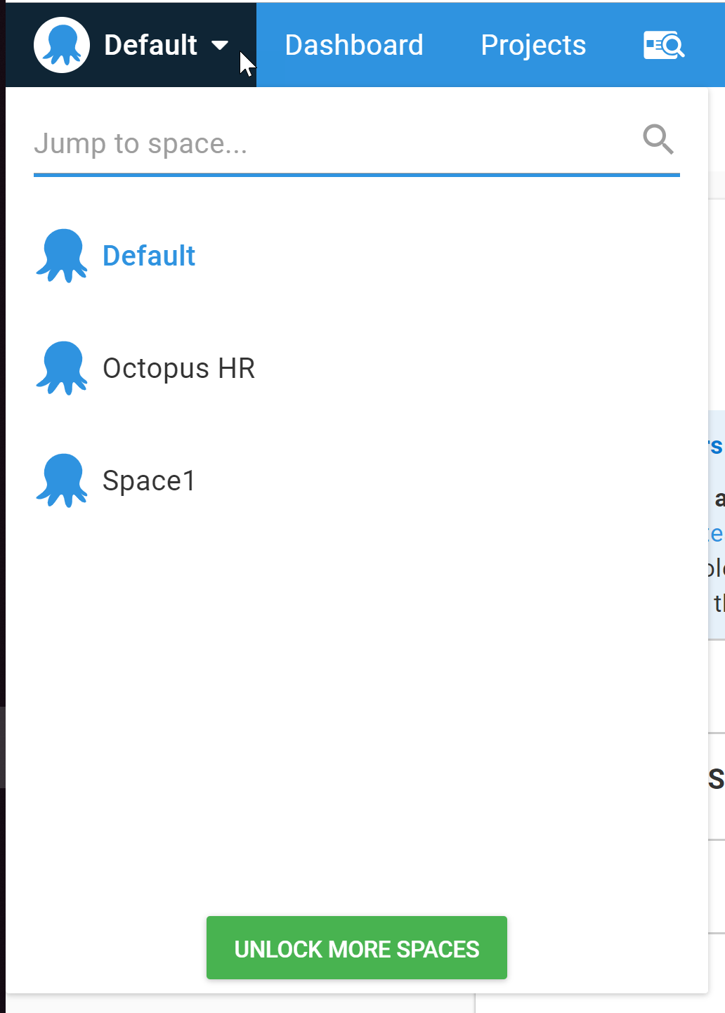 "Add Space" link in SpaceSwitcher · Issue #5369 · OctopusDeploy/Issues · GitHub