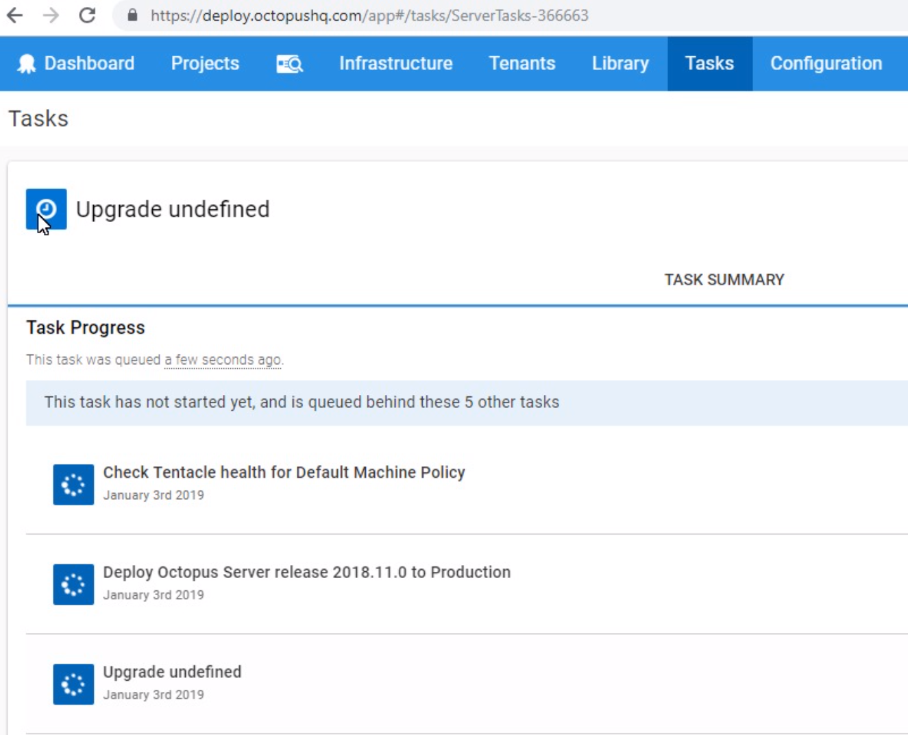 Upgrading Tentacle shows "Upgrade undefined" as task title · Issue #5400 · OctopusDeploy/Issues ...