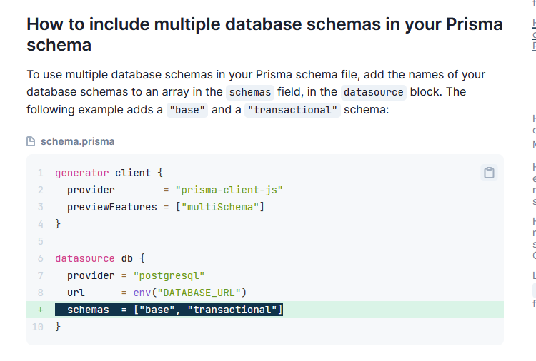 Support multiple schemas · Issue #666 · RobertCraigie/prisma-client-py · GitHub