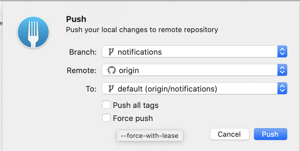 Feature Suggestion: push force with lease · Issue #1344 · fork-dev/Tracker · GitHub