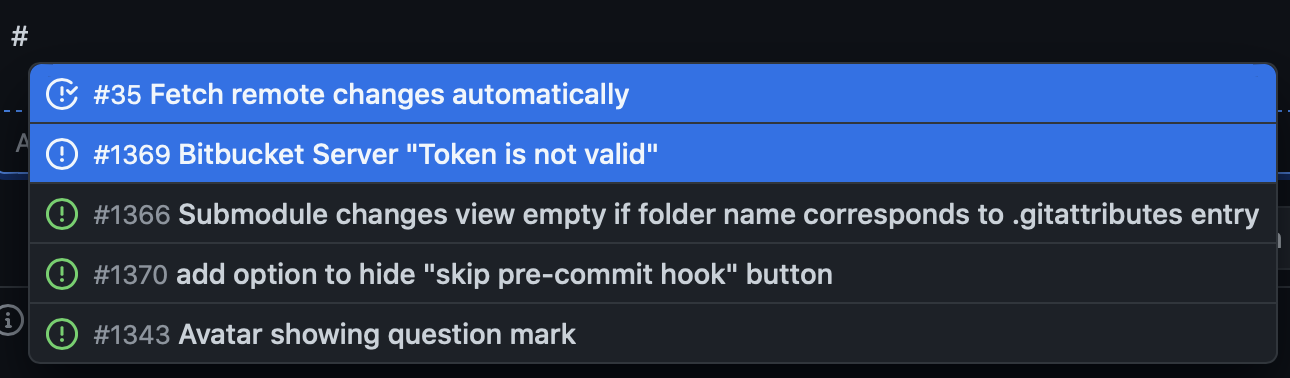 Feature Custom Command To Build Commit Message · Issue 1371 · Fork