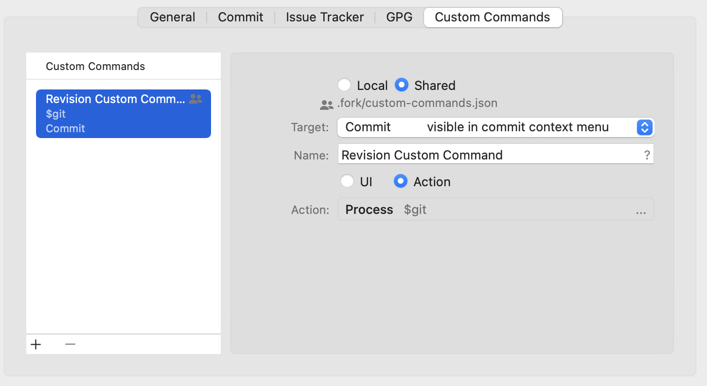 [Feature Request] Export/Import custom commands · Issue #1608 · fork ...