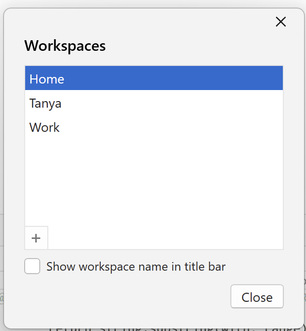[Feature Request] Append the name of the workspace to the window title bar · Issue #1654 · fork ...