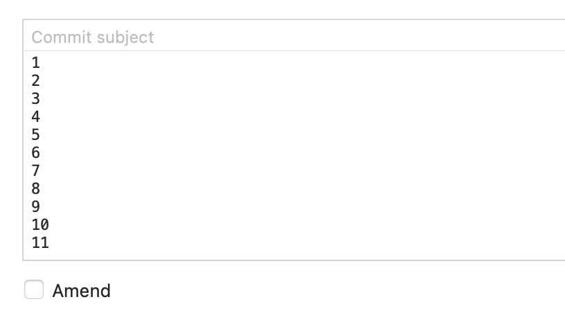 Ability to increase height of commit area · Issue #1745 · fork-dev/Tracker · GitHub