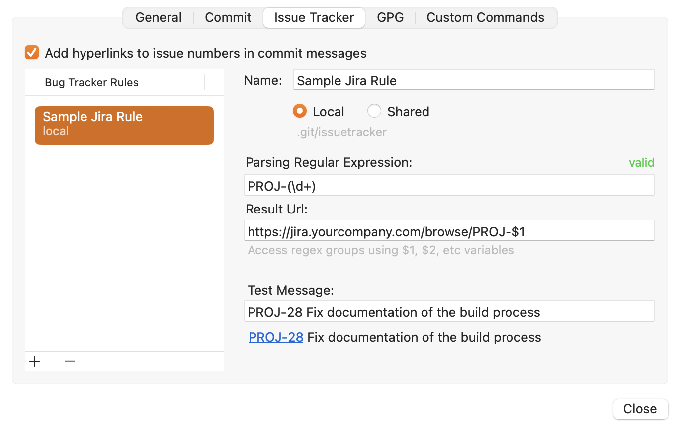 [feature Request] Support Github Autolink References · Issue 1974 · Fork Dev Tracker · Github