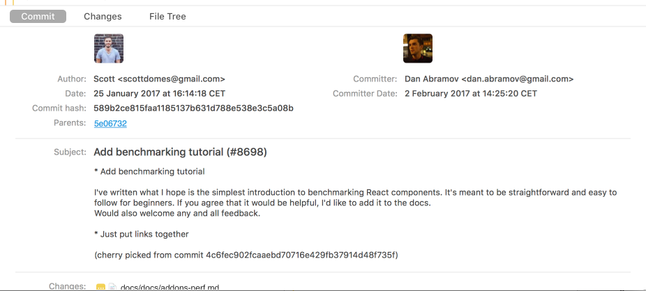 Only first line of commit message shown in Commit tab · Issue #234 · fork-dev/Tracker · GitHub